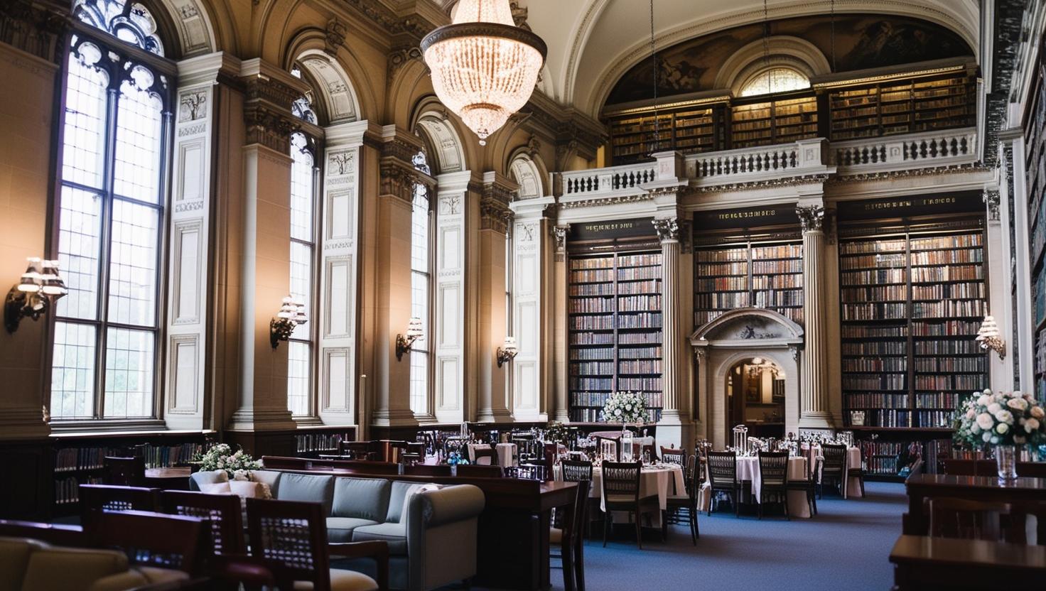15 Unique Library Wedding Venues