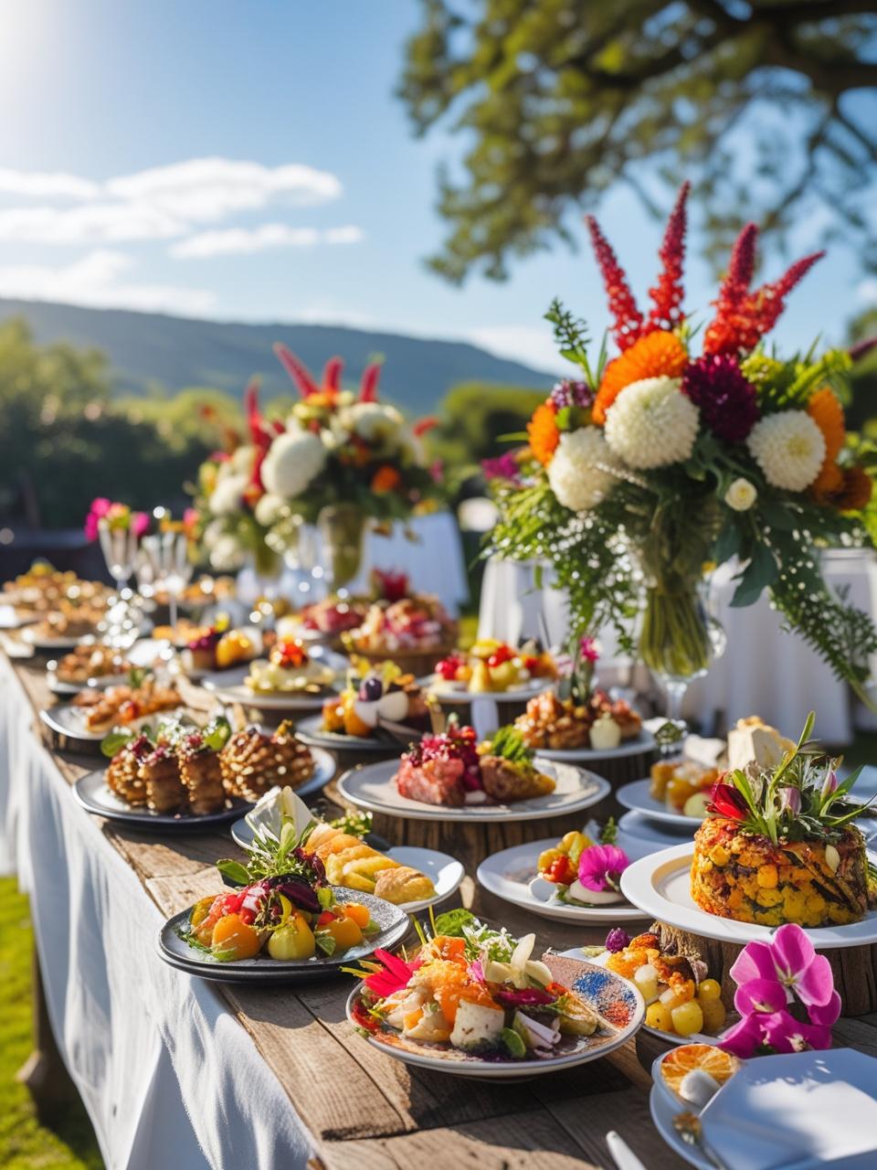 27 Sizzling Outdoor Wedding Food Ideas to Elevate Your Summer Feast