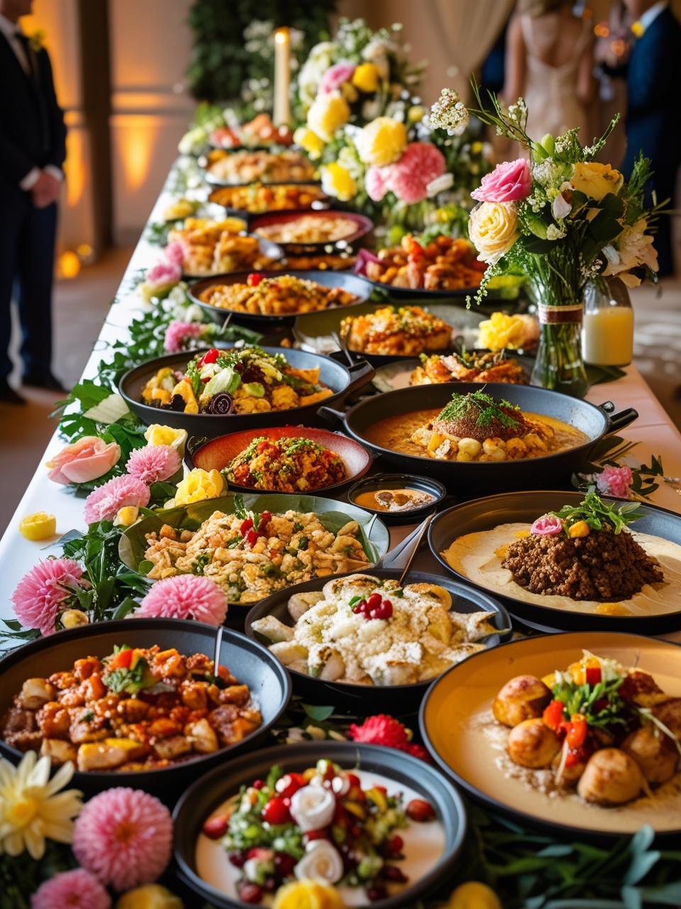 25 Sizzling Wedding Reception Food Ideas to Wow Your Guests